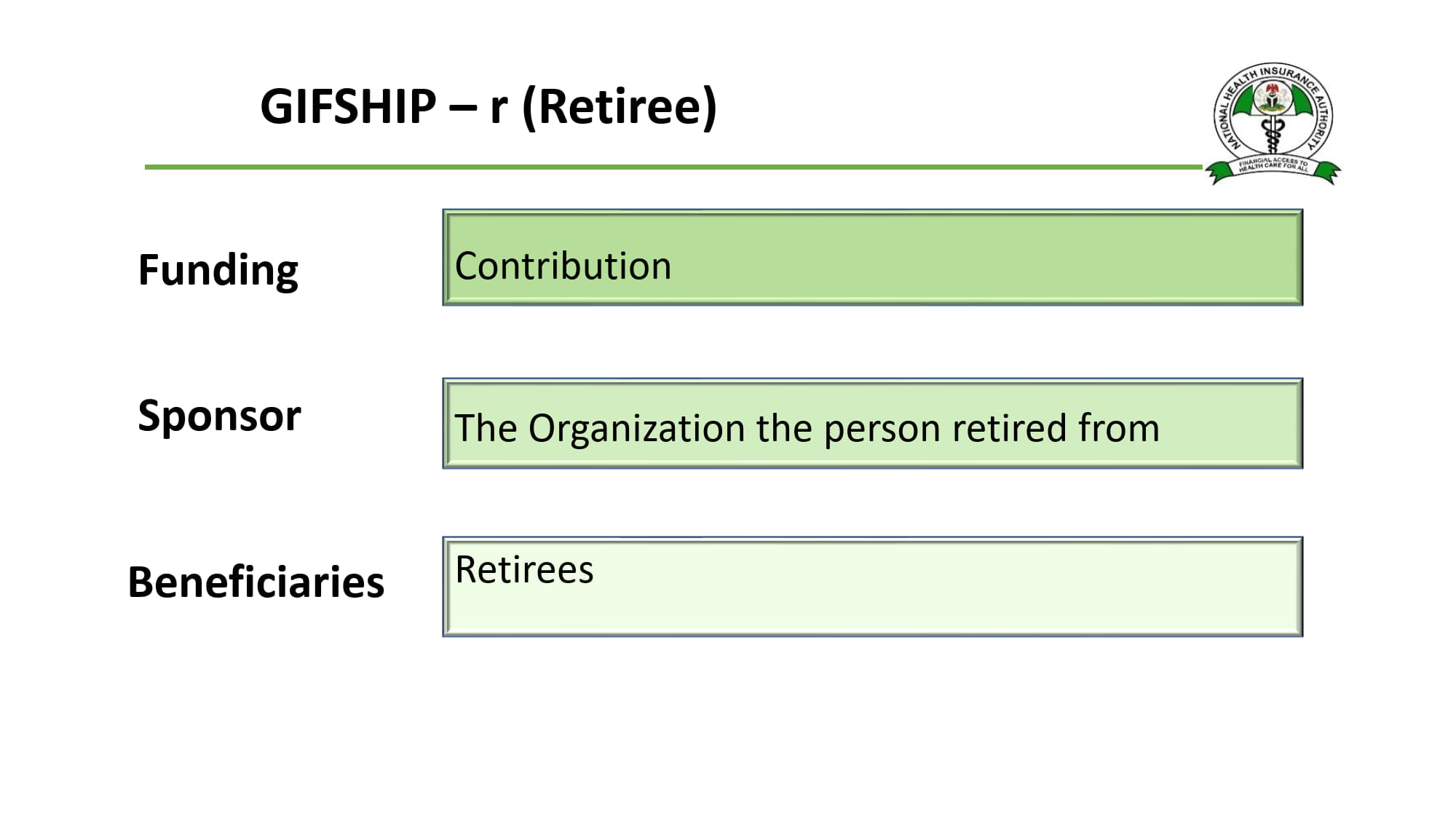 GIFSHIP_Programme_Document 2_6 – NATIONAL HEALTH INSURANCE AUTHORITY